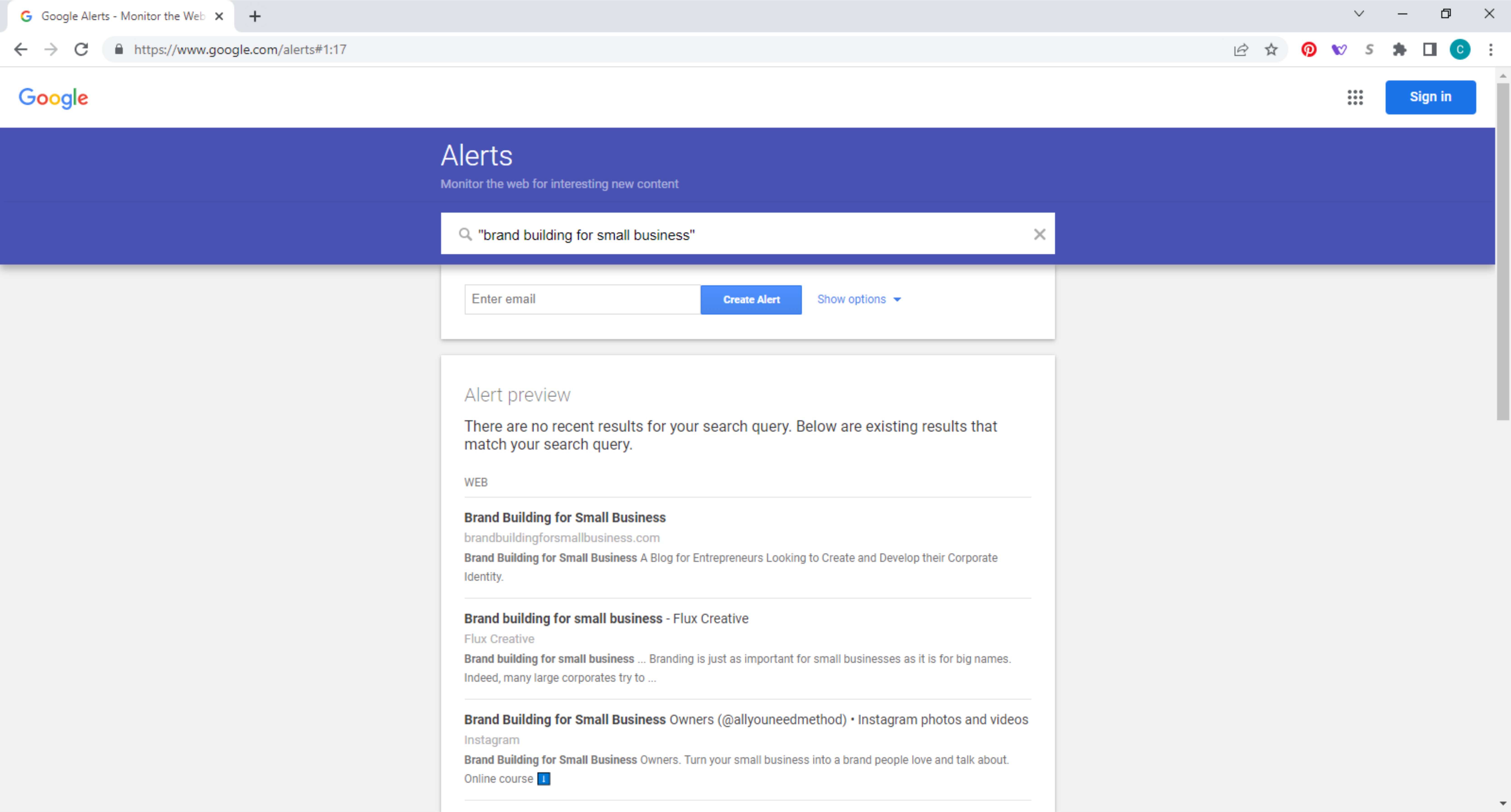 Make Google Alerts Work for Your Business – Brand Building for Small ...